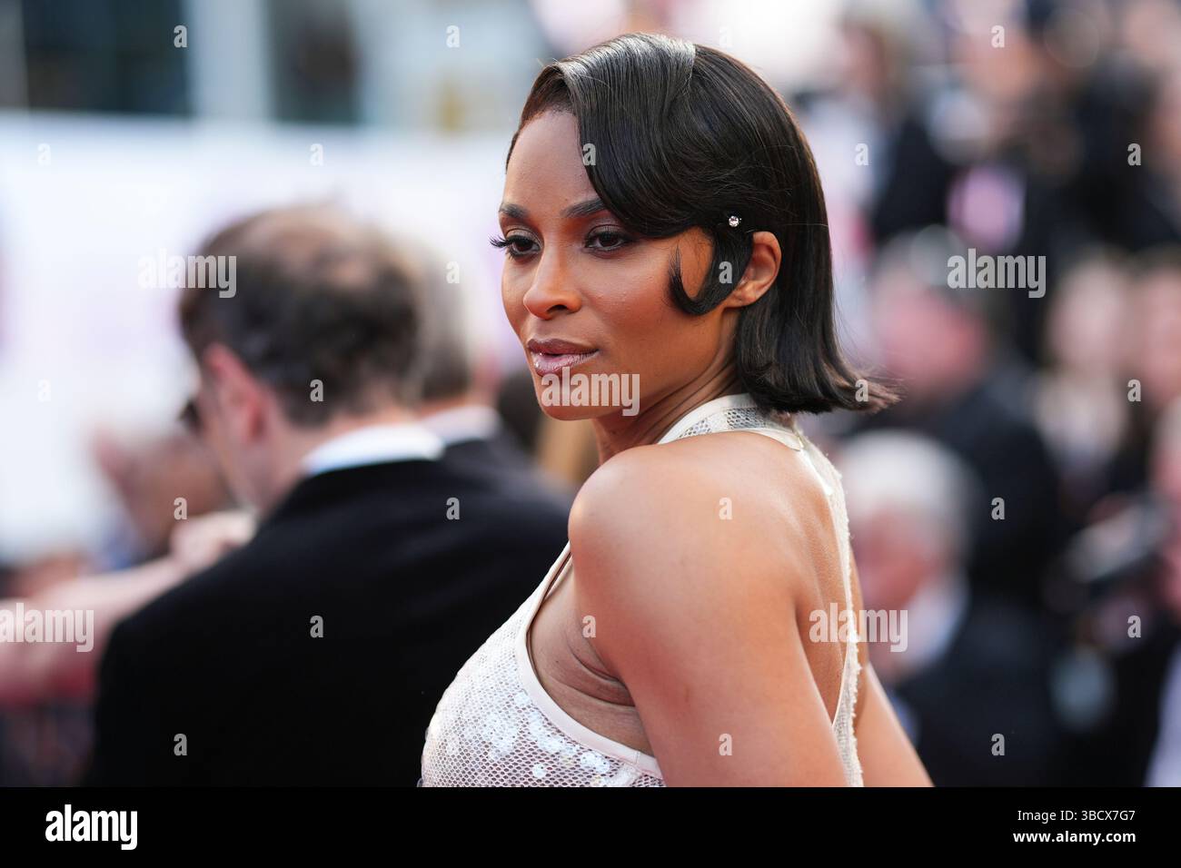Ciara poses for photographers upon arrival at the premiere of the film ...