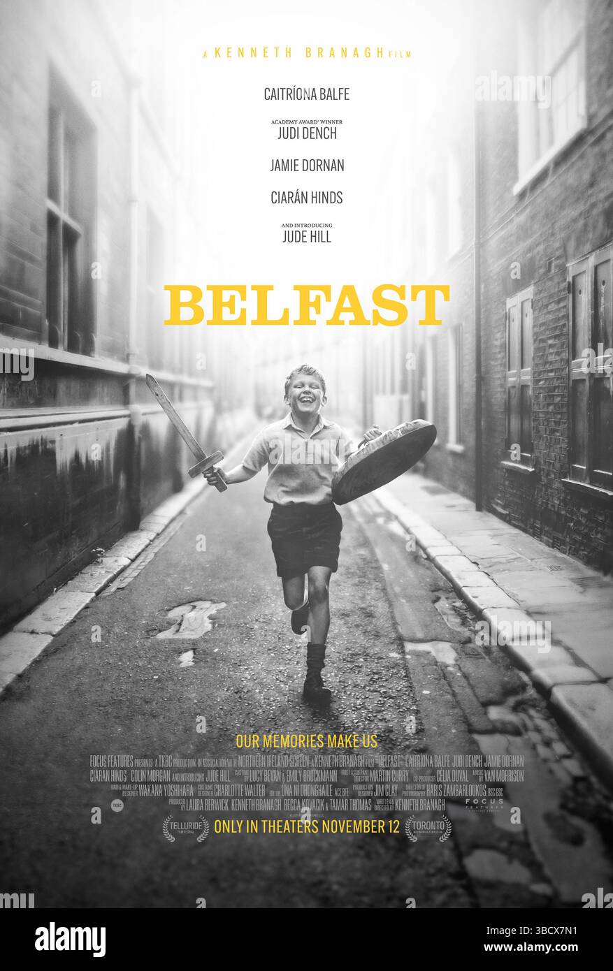 Poster - BELFAST (2021), a Focus Features release. Photo credit : Focus ...