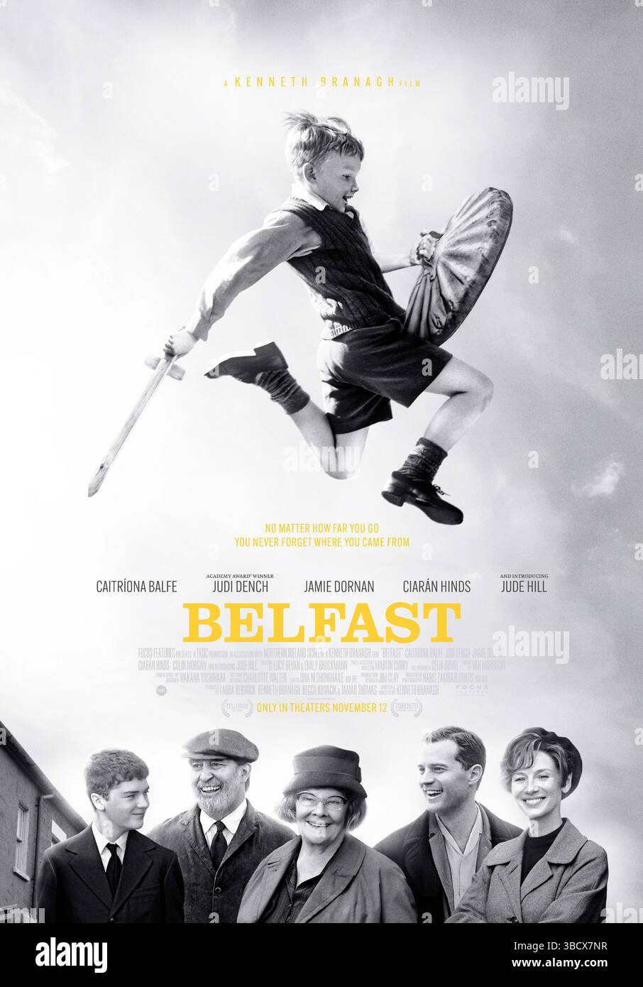 Poster - BELFAST (2021), a Focus Features release. Credit : Rob ...