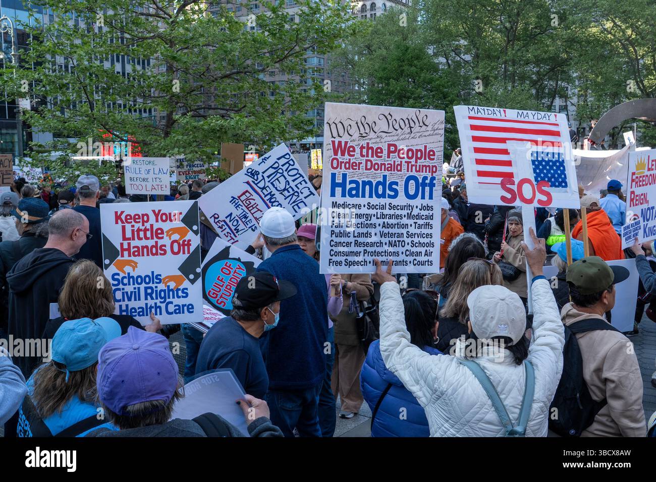 Workers and Union members rally on May Day for solidarity in protecting ...