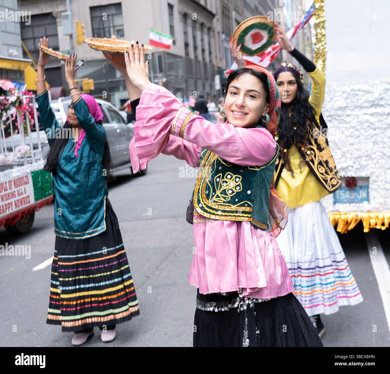 The annual Persian Parade along Madison Avenue in Manhattan, New York ...