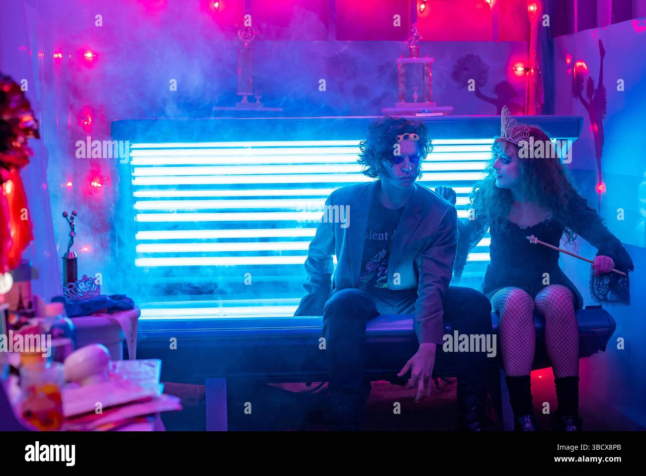 Cole Sprouse, Kathryn Newton, "Lisa Frankenstein" (2024). Photo credit ...