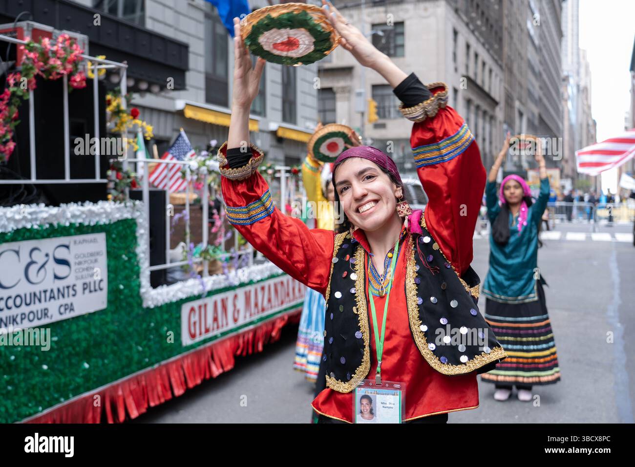 The annual Persian Parade along Madison Avenue in Manhattan, New York ...