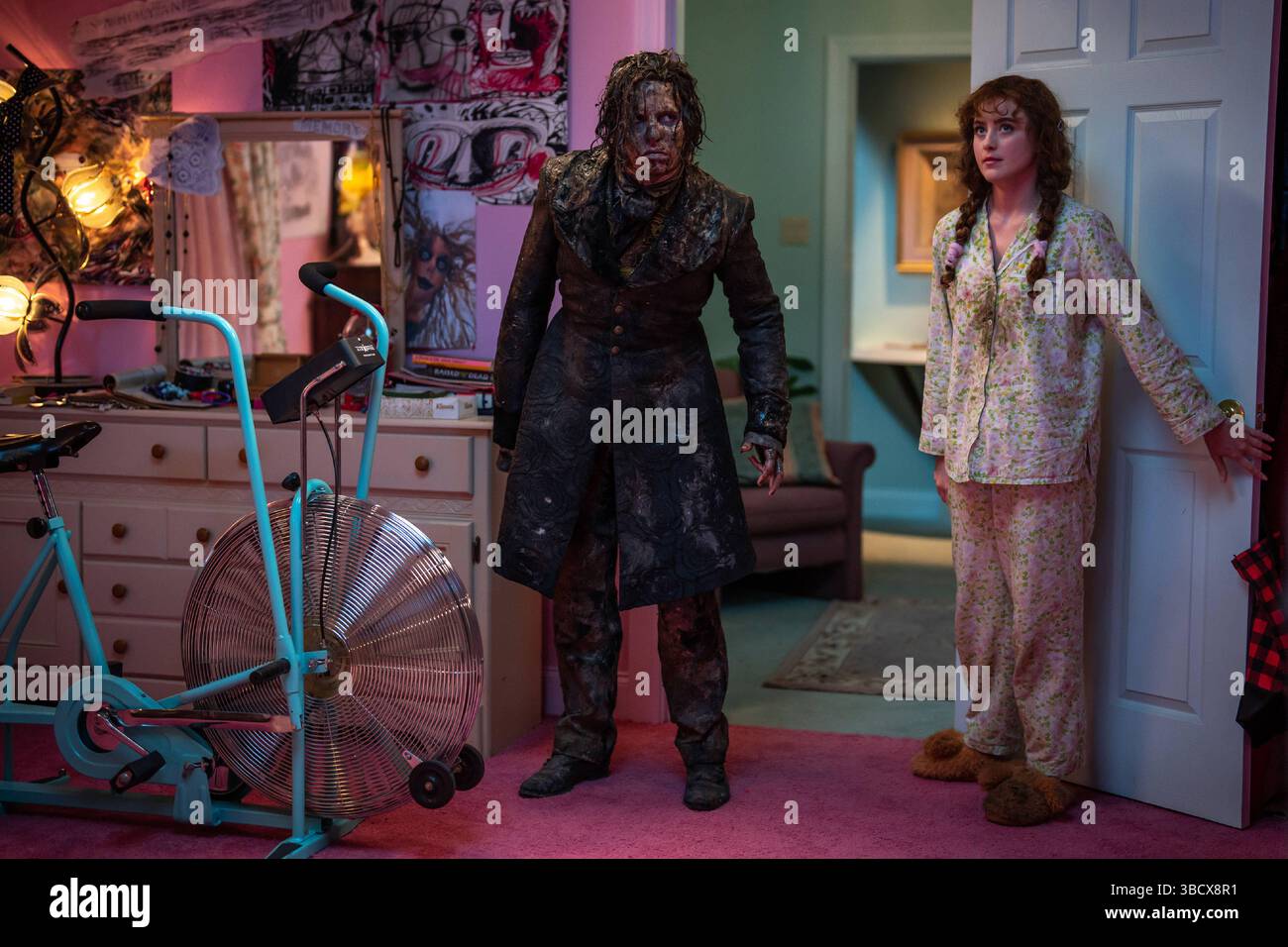 Cole Sprouse, Kathryn Newton, "Lisa Frankenstein" (2024). Photo credit ...