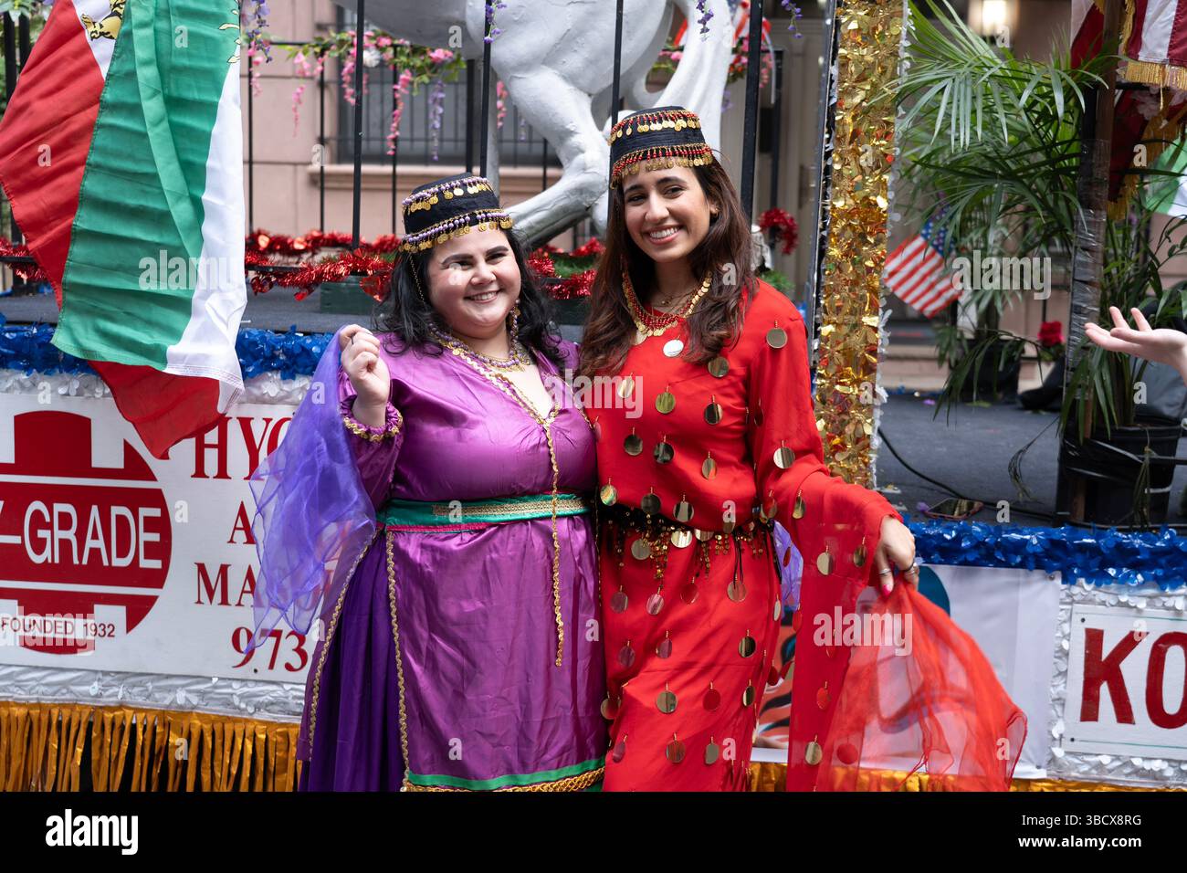 The annual Persian Parade along Madison Avenue in Manhattan, New York ...