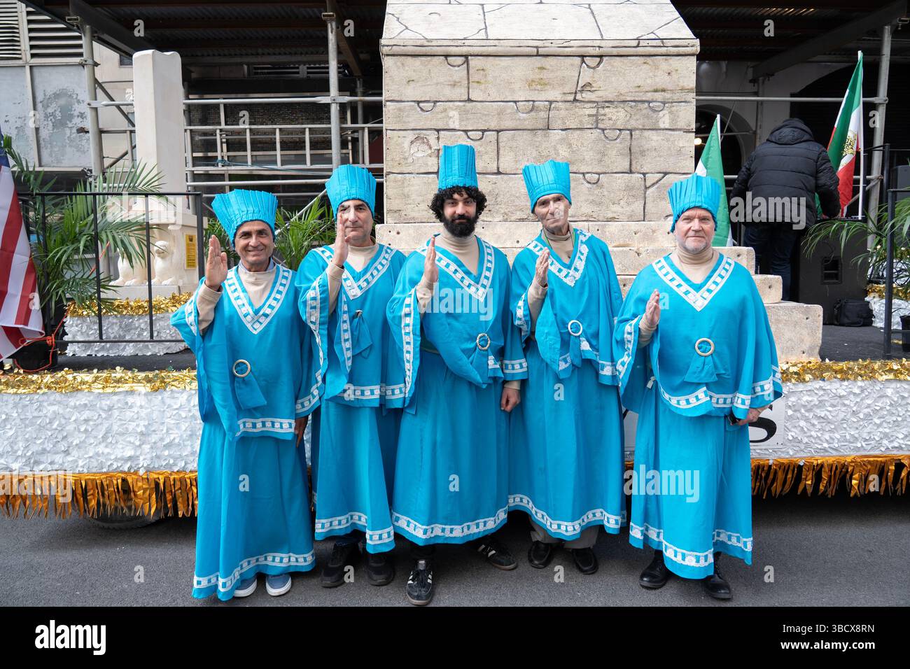 The annual Persian Parade along Madison Avenue in Manhattan, New York ...