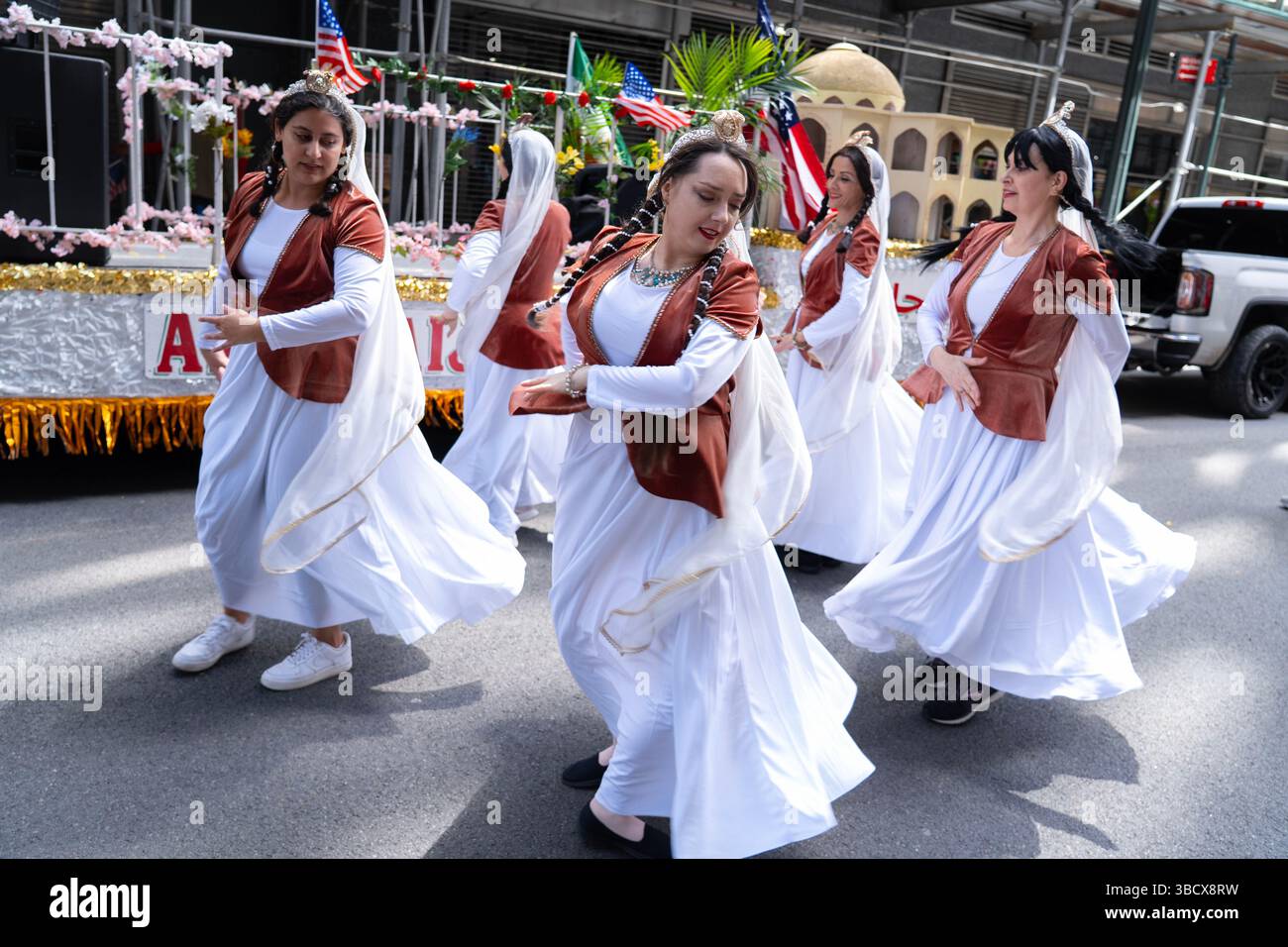 The annual Persian Day Parade along Madison Avenue in Manhattan, New ...