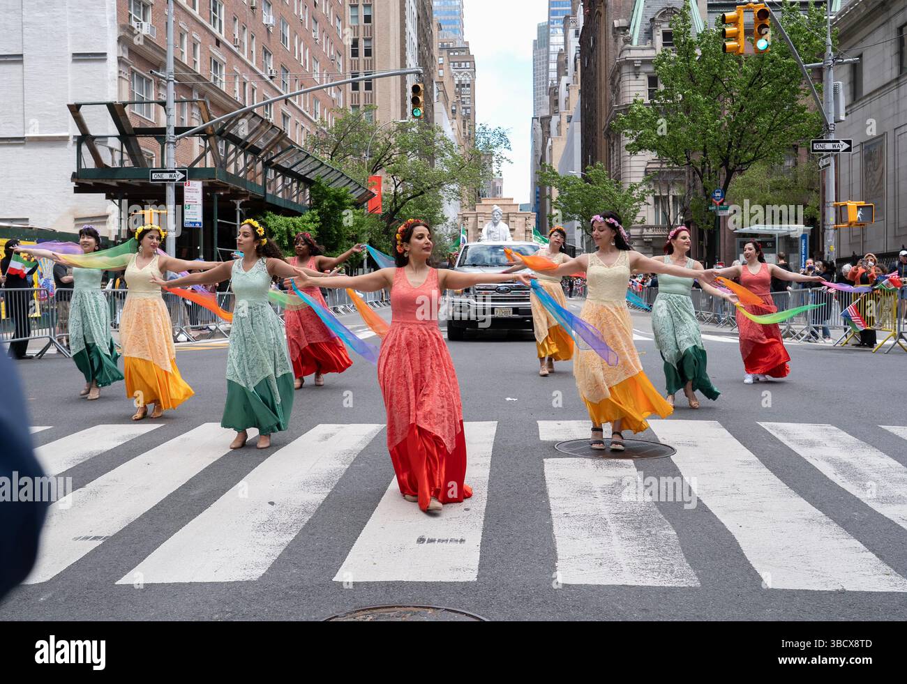 The annual Persian Parade along Madison Avenue in Manhattan, New York ...