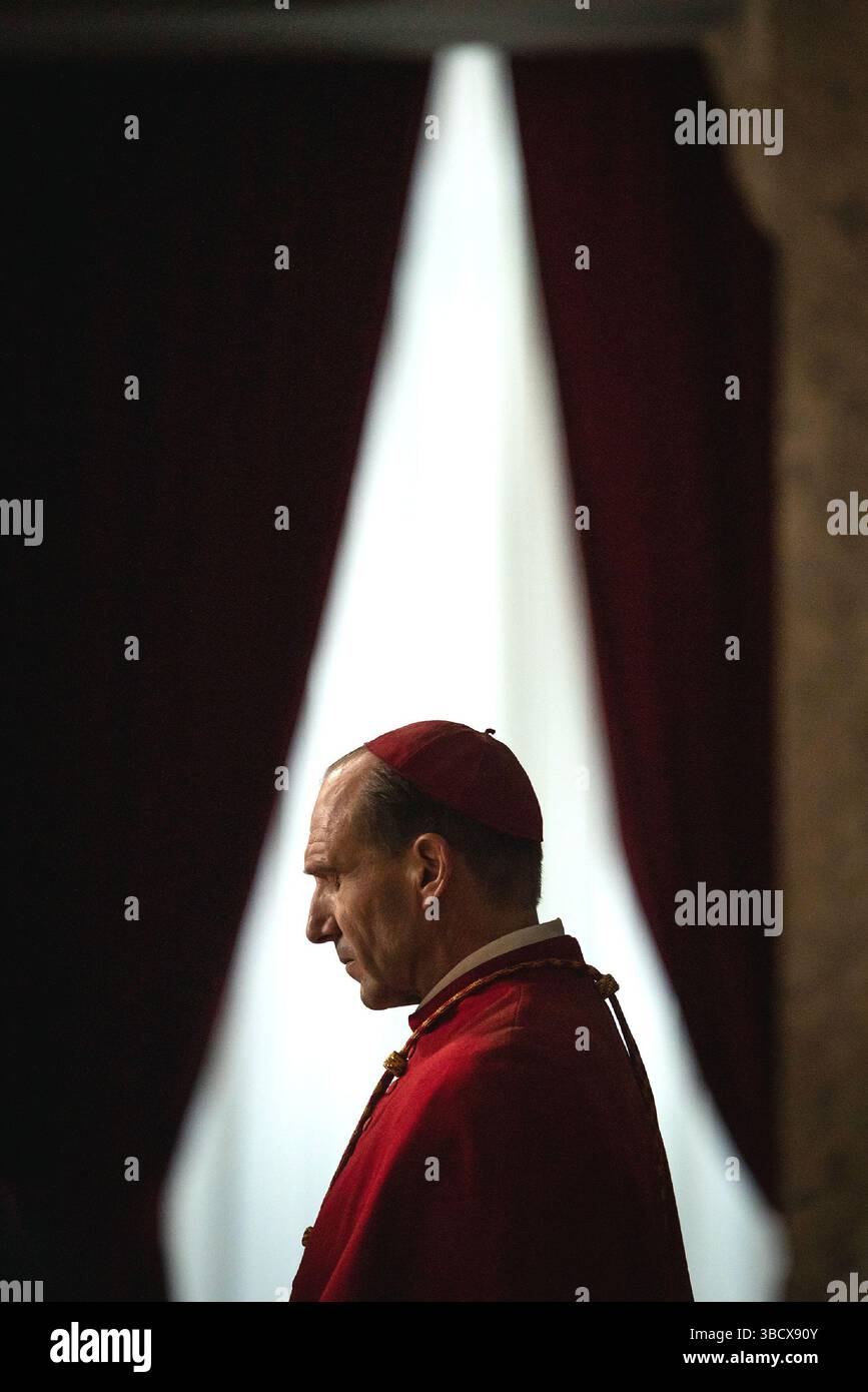 Ralph Fiennes stars as Cardinal Lawrence in director Edward Berger's ...