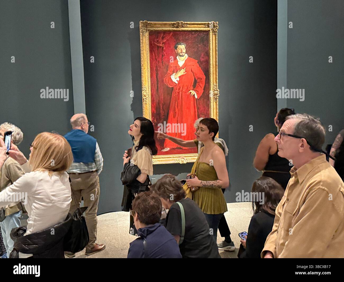 "Dr. Pozzi at Home" is a painting by John Singer Sargent depicting Samuel Jean Pozzi, a Parisian ...