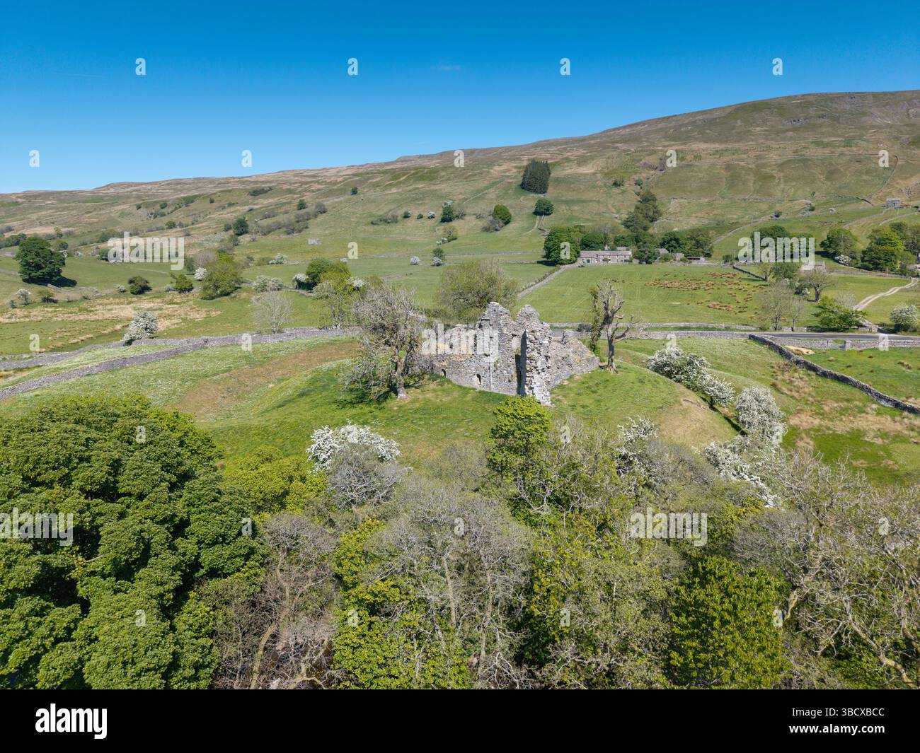 Pendragon Castle, home to Uther Pendragon, the father of the legendry ...