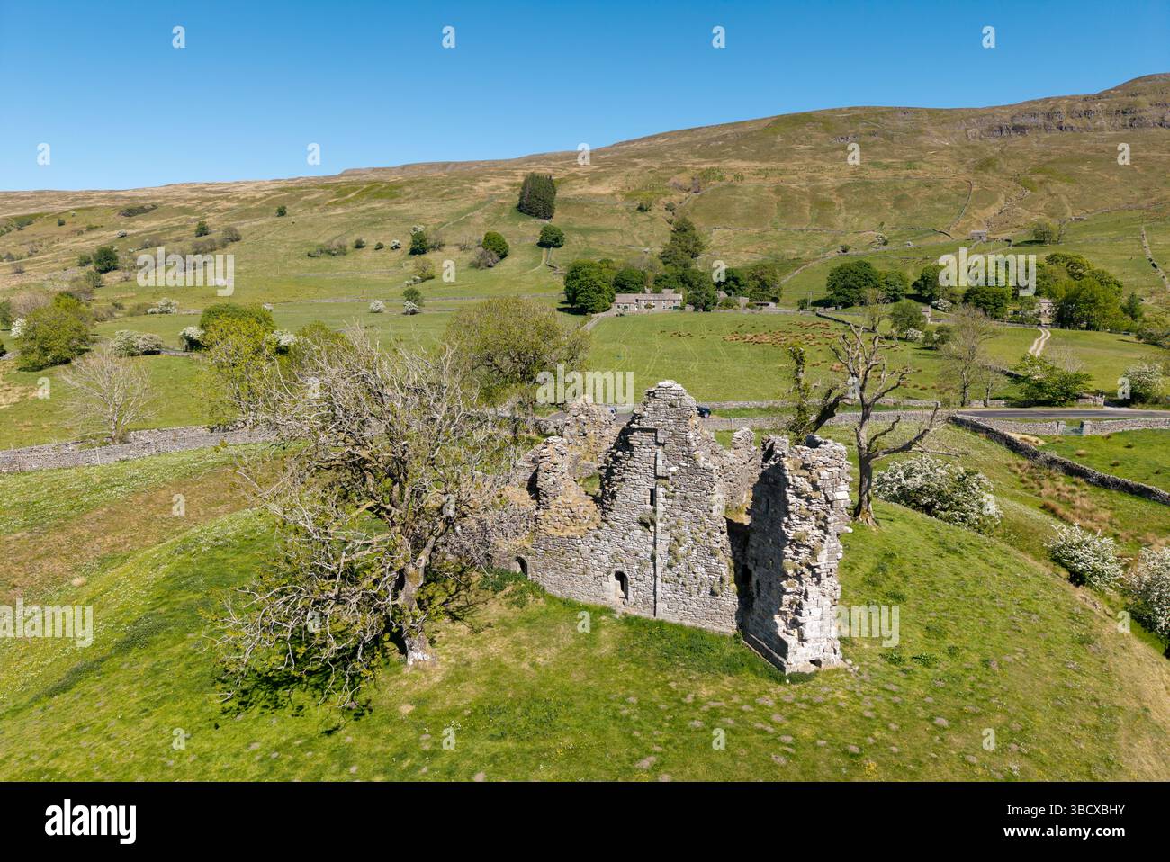 Pendragon Castle, home to Uther Pendragon, the father of the legendry ...