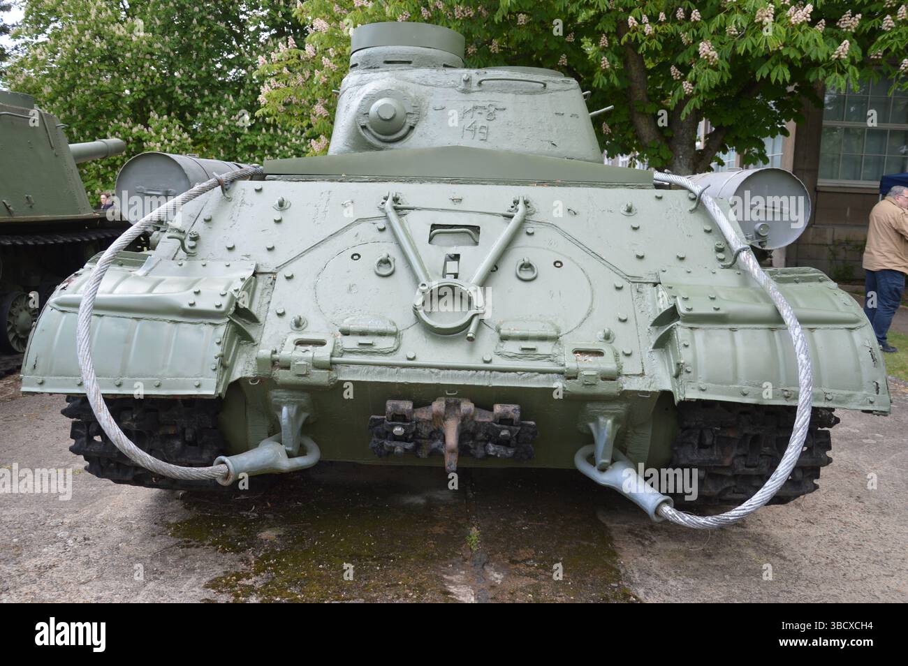 Berlin, Germany - May 8, 2025 - Soviet arms from World War II on ...