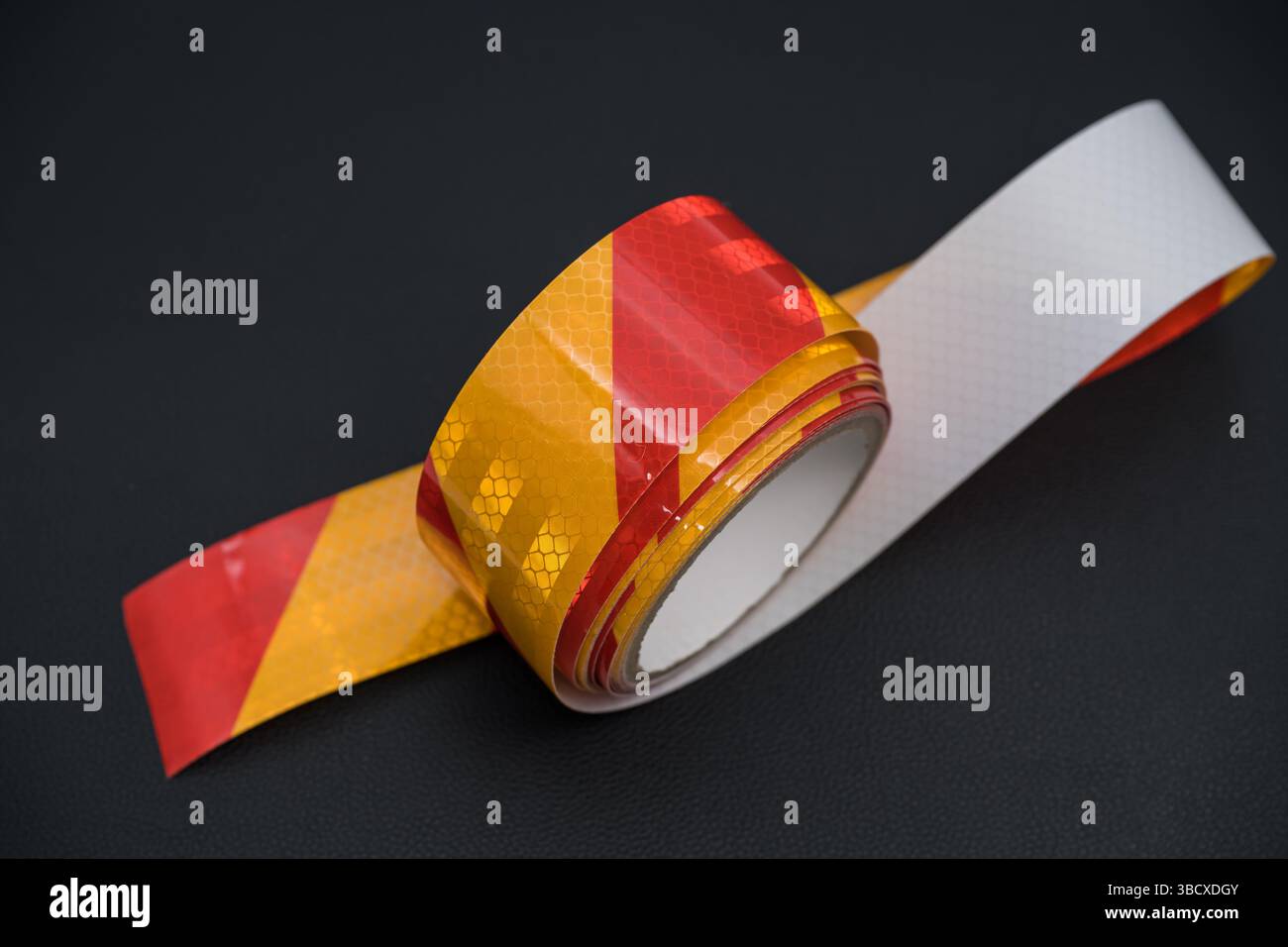 High-Visibility Reflective Tape - Waterproof, Durable PVC, Red Yellow ...