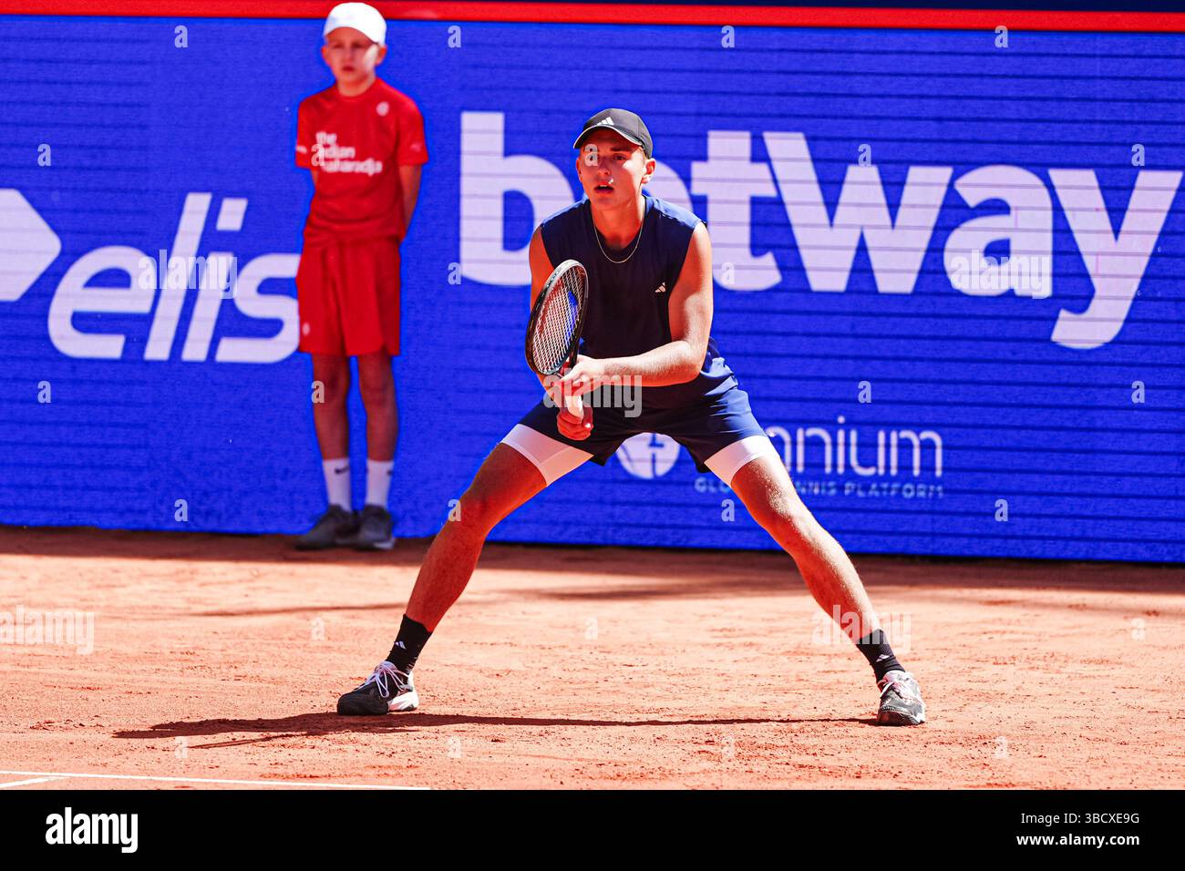 Hamburg, Deutschland. 21st May, 2025. Justin Engel (GER) GER, Andrey Rublev (RUS) vs. Justin ...