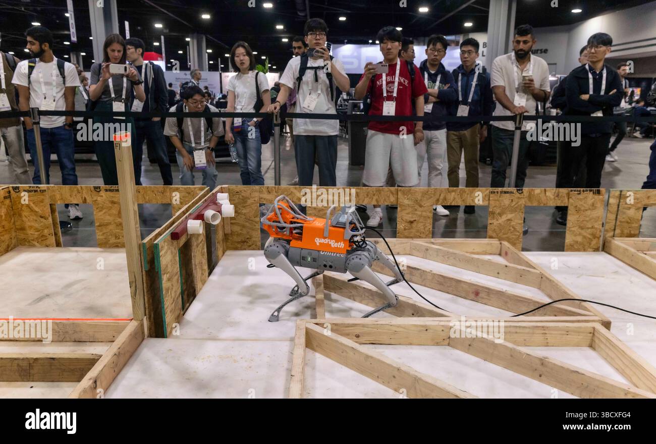 Atlanta, Georgia, USA. 21st May, 2025. Innovations in robotics by ...