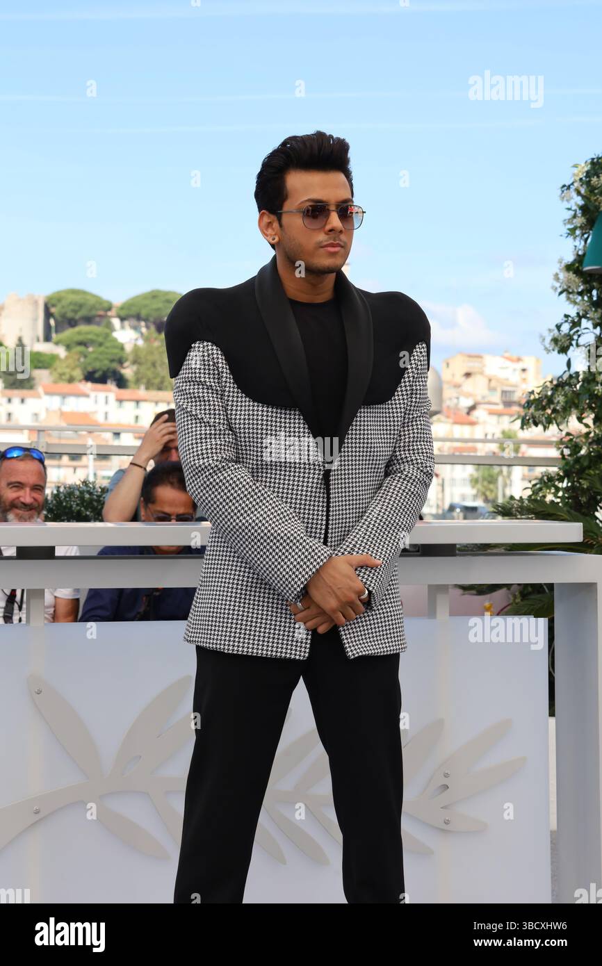 Cannes, France. 21st May, 2025. Vishal Jethwa at the Homebound film ...