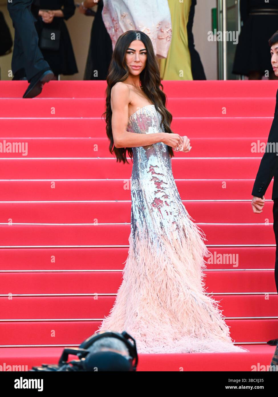 Cannes, Italy. 21st May, 2025. Evening 9, Red Carpet of the Film “The ...
