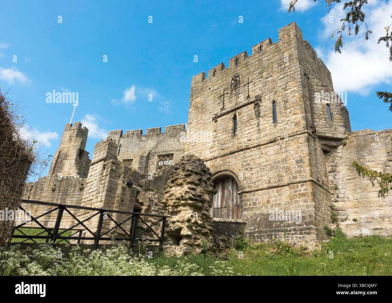 Prudhoe Castle, Northumberland, England, UK Stock Photo - Alamy