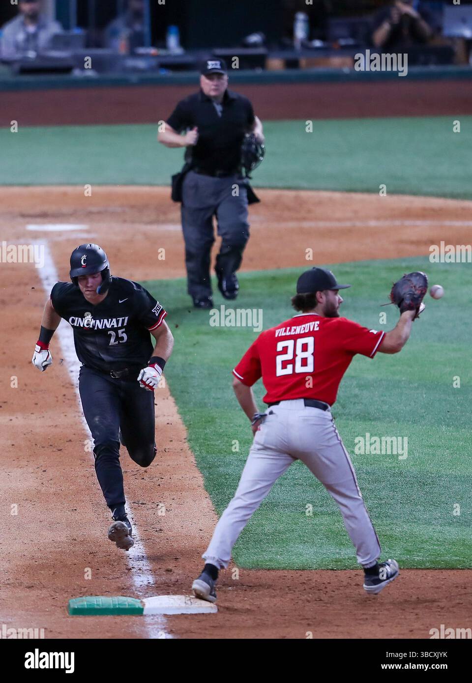 May 21, 2025, Arlington, Texas, USA: Cincinnatiâ€™s QUINTON COATS (25 ...