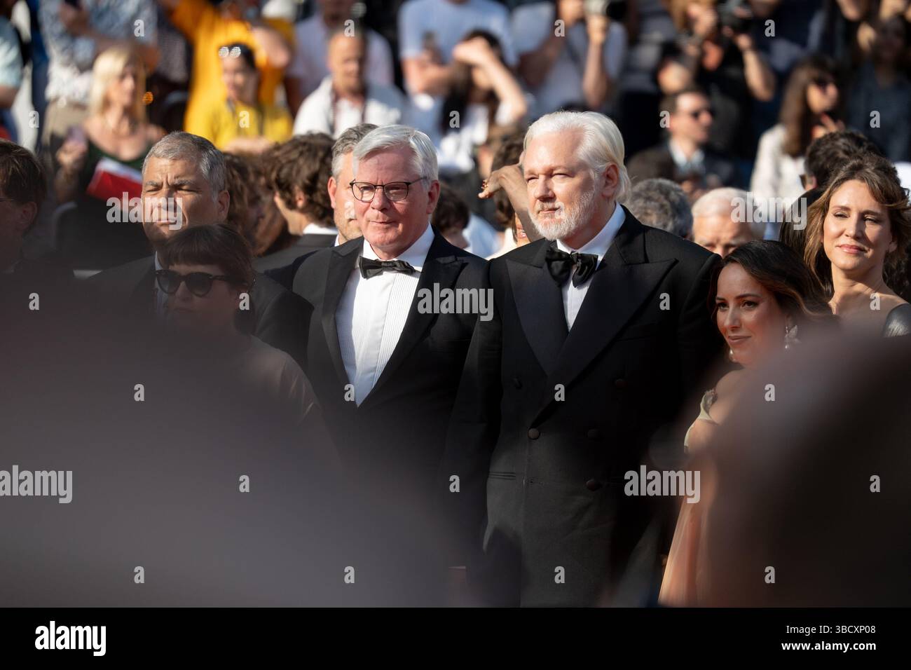 Cannes, France. 21st May, 2025. Julian Assange attends the ''The ...