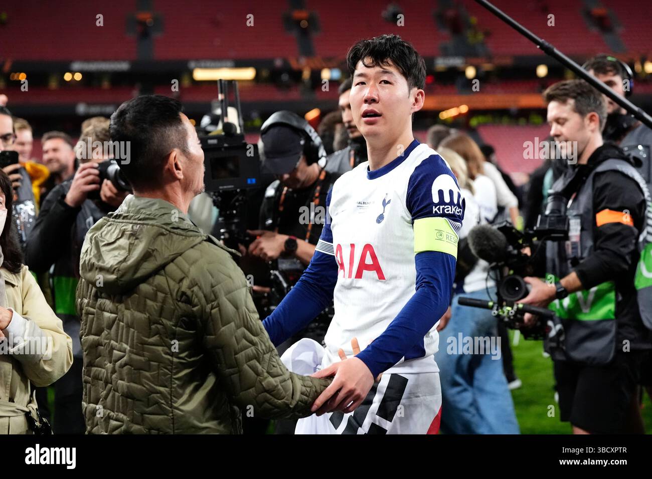 Heung min son 2025 europa league hi-res stock photography and images ...
