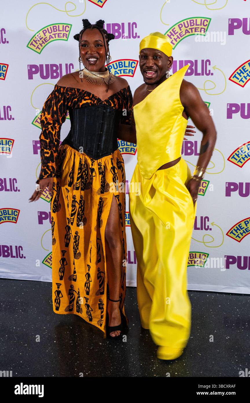 New York, USA. 5th May, 2025. Nayah Merisier and Wade Watson, actors. Cast, crew and special ...