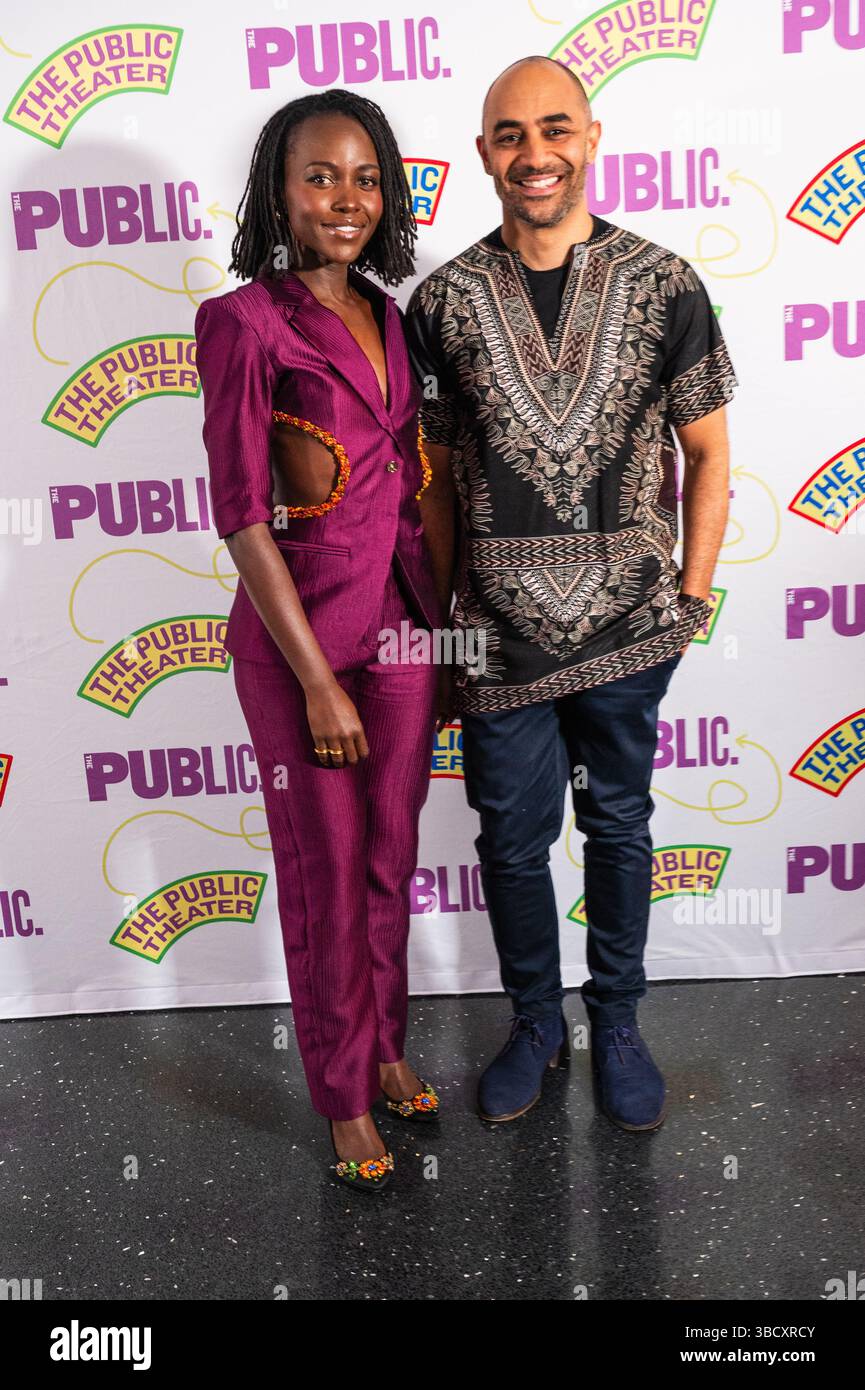 New York, USA. 5th May, 2025. Award-winning actor Lupita Nyong'o lends ...