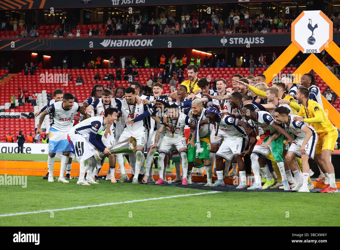 UEFA Europa League Final soccer match Tottenham vs Manchester United at ...
