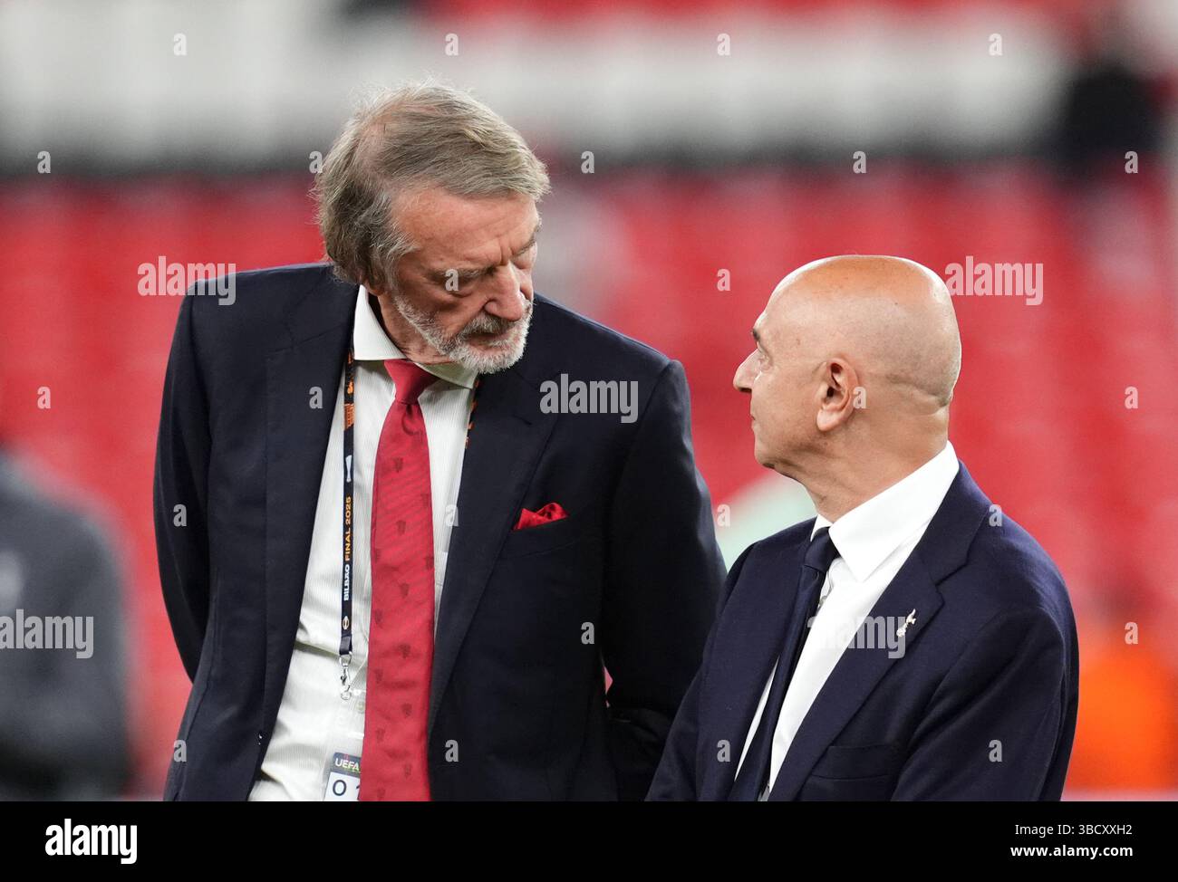 Manchester United minority owner Sir Jim Ratcliffe and Tottenham ...
