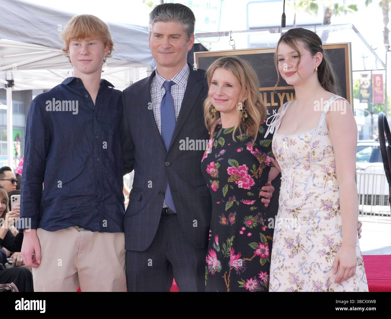 Los Angeles, USA. 21st May, 2025. (L-R) William Schur, Michael Schur, J ...