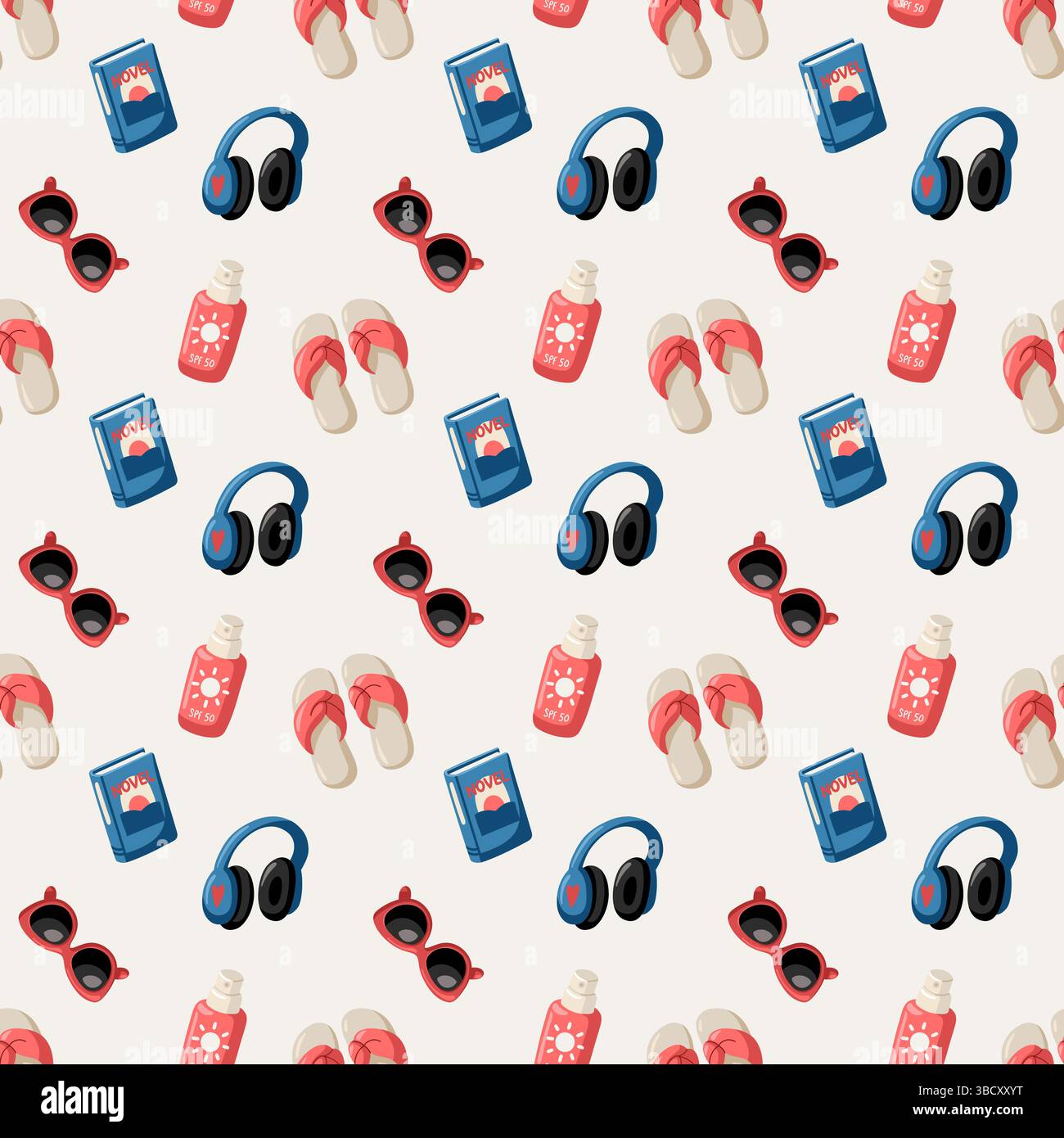 Sunscreen cream flip flops Stock Vector Images - Alamy