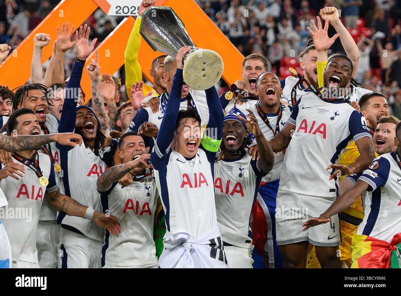 Bilbao, Spain. 21st May, 2025. Manchester United v Tottenham Hotspur ...