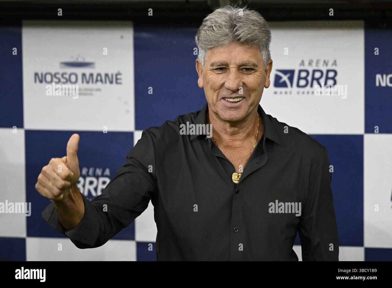 DF - BRASILIA - 05/21/2025 - BRAZIL CUP 2025, APARECIDENSE x FLUMINENSE - Renato Gaucho, coach ...