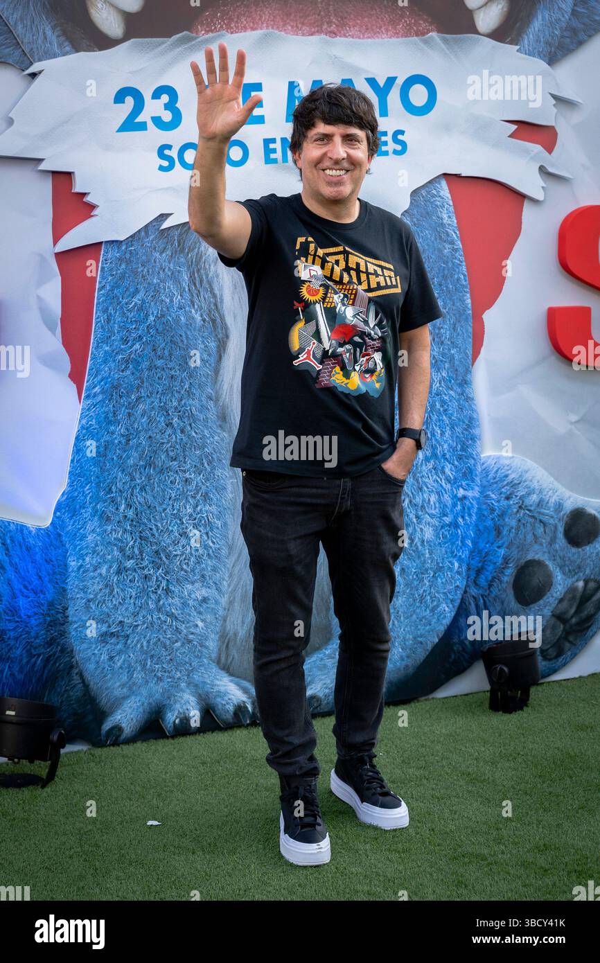 Madrid, Spain. 21st May, 2025. Dani Moreno 'El Gallo' attends to ‘Lilo ...