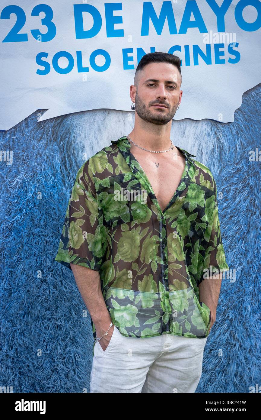 Madrid, Spain. 21st May, 2025. Edgar Caro attends to ‘Lilo & Stich' Premiere at Callao Cinema on ...