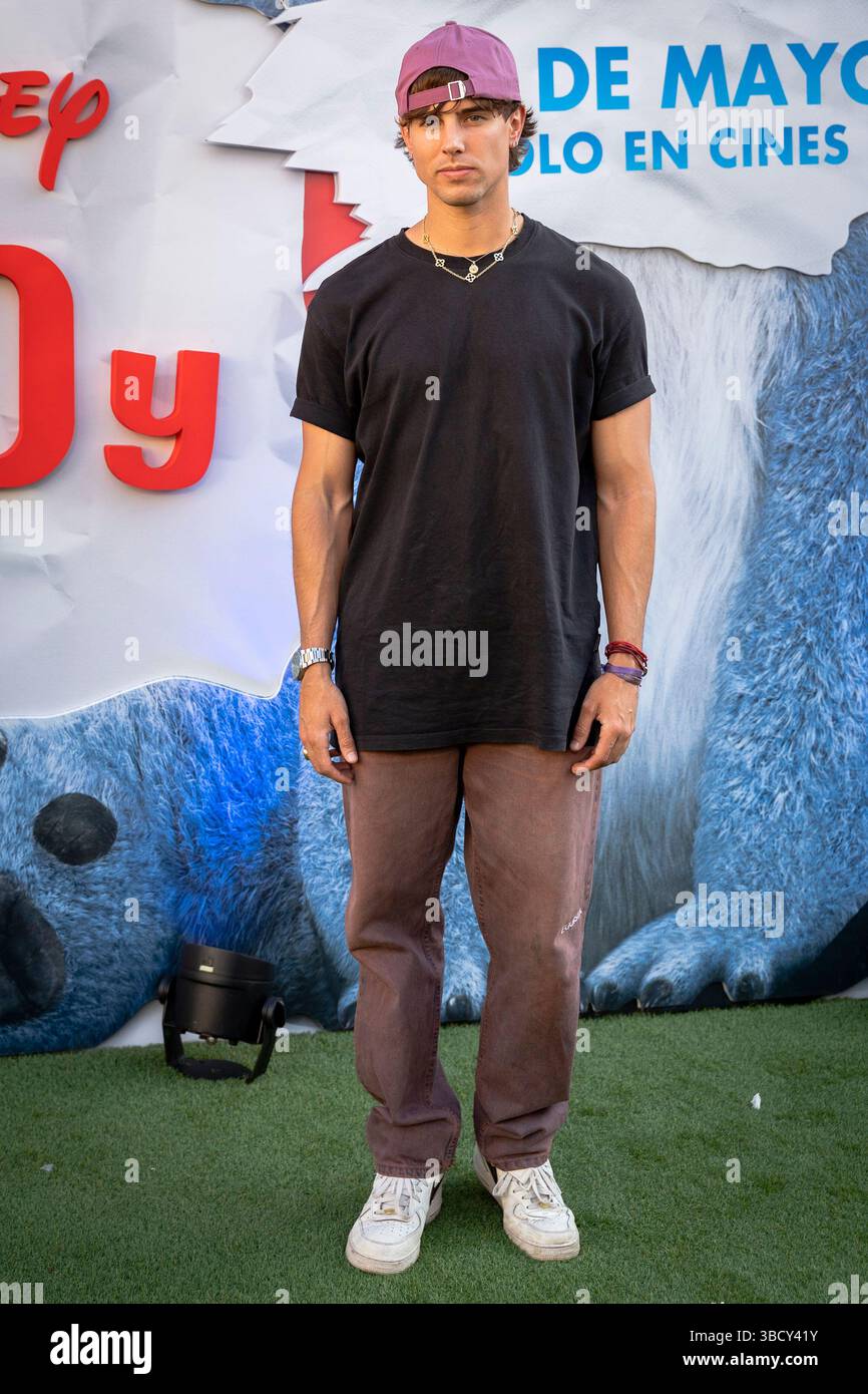 Madrid, Spain. 21st May, 2025. Mike Fajardo attends to ‘Lilo & Stich ...