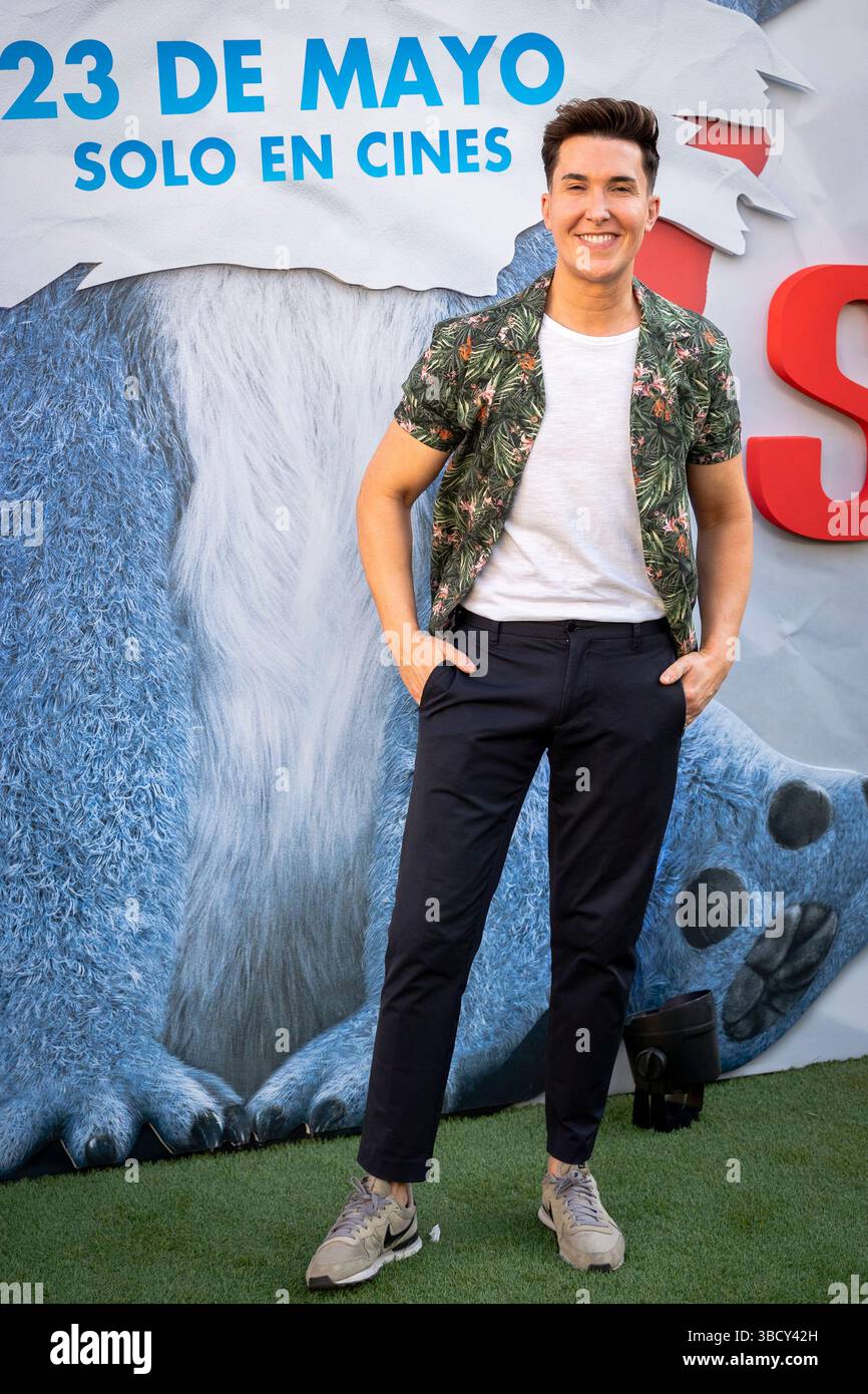 Madrid, Spain. 21st May, 2025. Omar Suarez attends to ‘Lilo & Stich ...