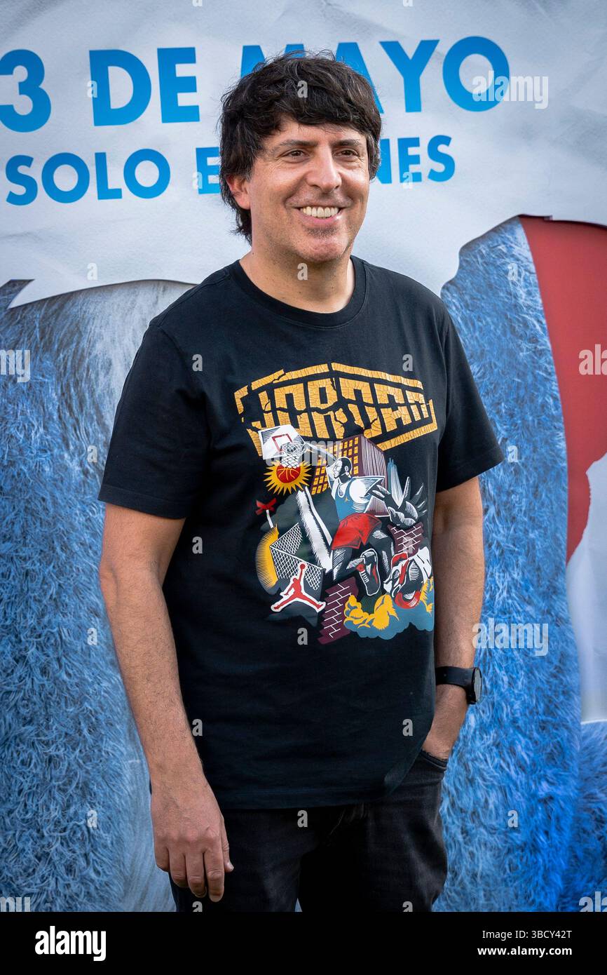 Madrid, Spain. 21st May, 2025. Dani Moreno 'El Gallo' attends to ‘Lilo ...