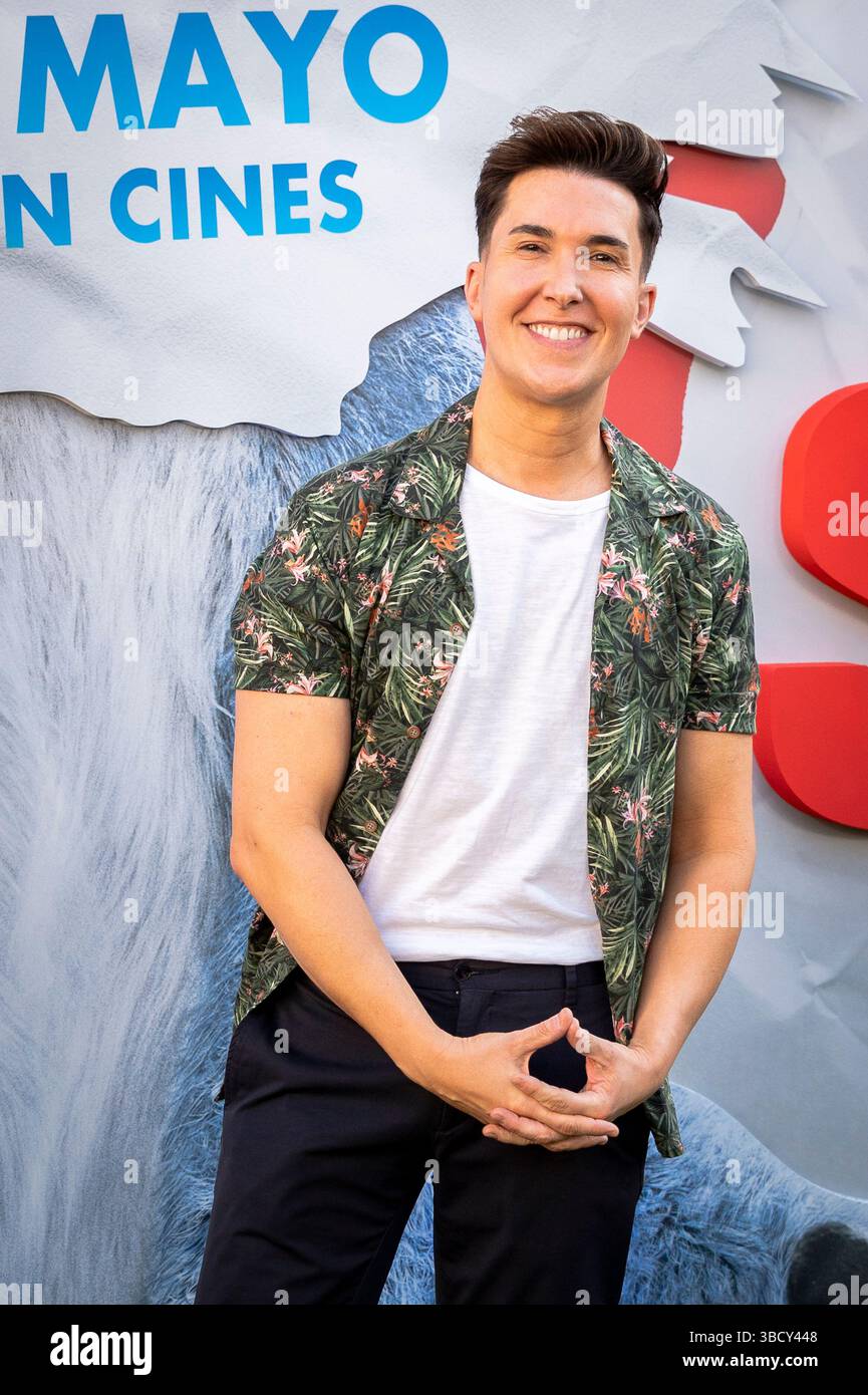 Madrid, Spain. 21st May, 2025. Omar Suarez attends to ‘Lilo & Stich ...