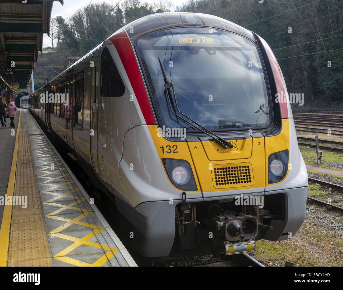 British Rail Class 720 Bombardier Aventra Electric Multiple Unit passenger train at Ipswich ...