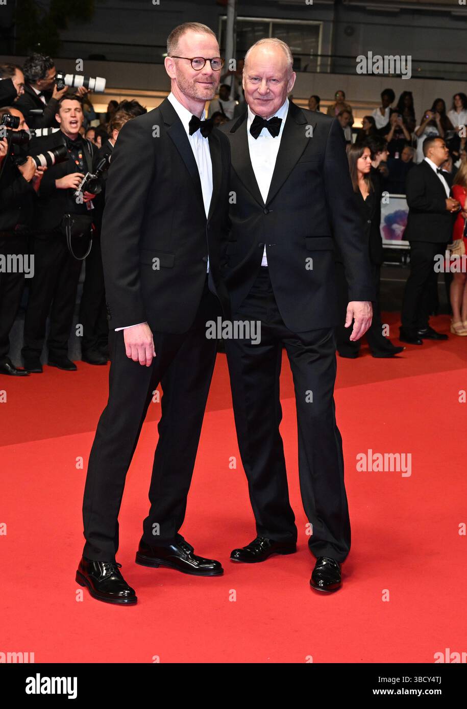 Cannes, France. 21st May, 2025. Swedish actor Stellan Skarsgard and ...