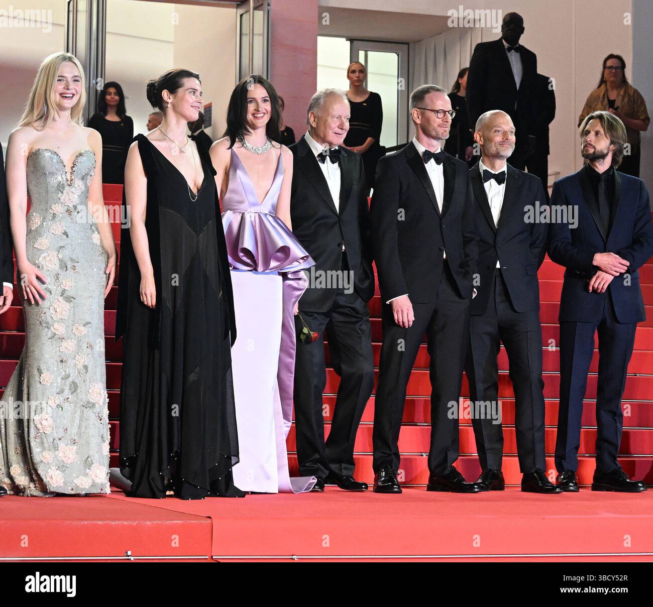 American actress Elle Fanning , Swedish actor Stellan Skarsgard ...