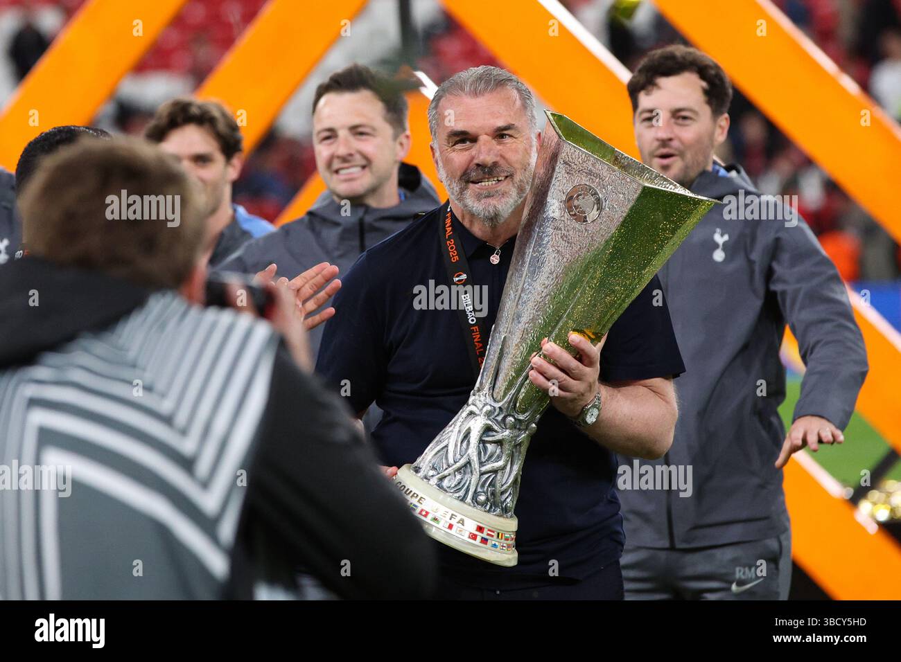 BILBAO, SPAIN - 21st May 2025: Tottenham Hotspur Head Coach Ange ...