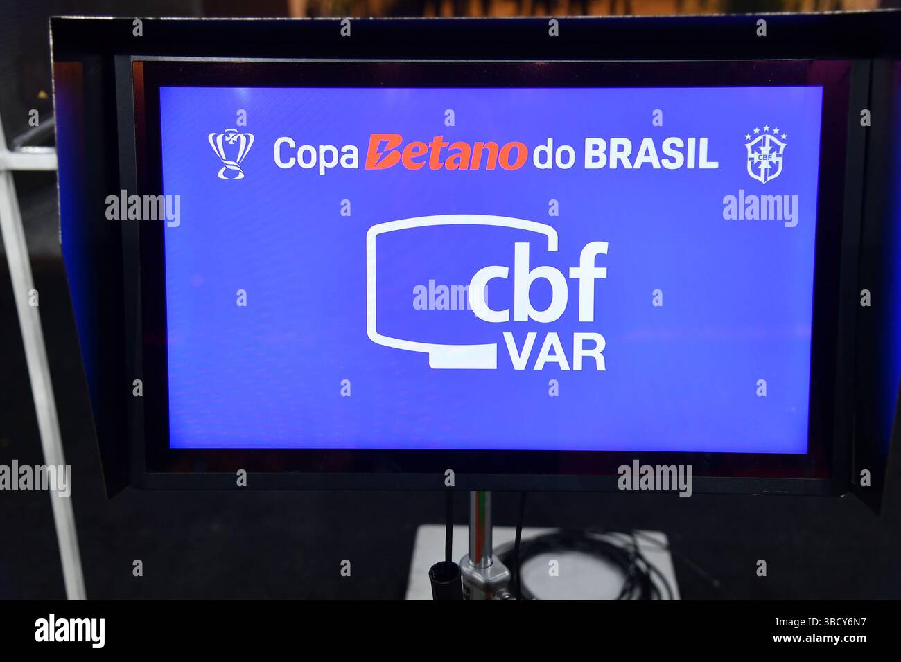 SÃO PAULO, SP - 21.05.2025: CORINTHIANS X NOVORIZONTINO - VAR booth ...