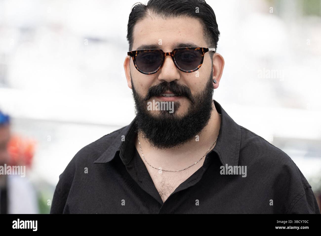 Cannes, France. 21st May, 2025. Morad Mustafa poses during the Aisha ...