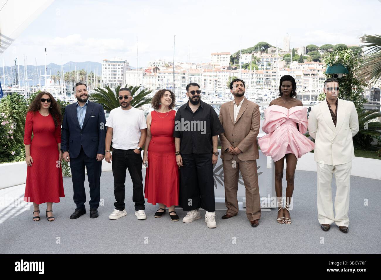 Cannes, France. 21st May, 2025. Eman Elalby, Mostafa Shaban, Mohamed ...