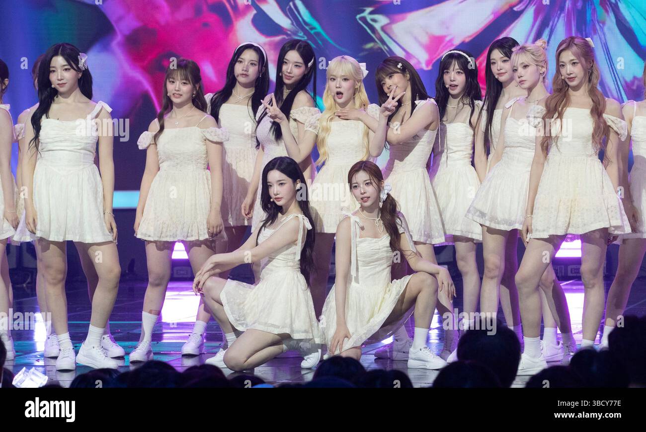 21 May 2025 - Goyang, South Korea : South Korean K-Pop girl group ...