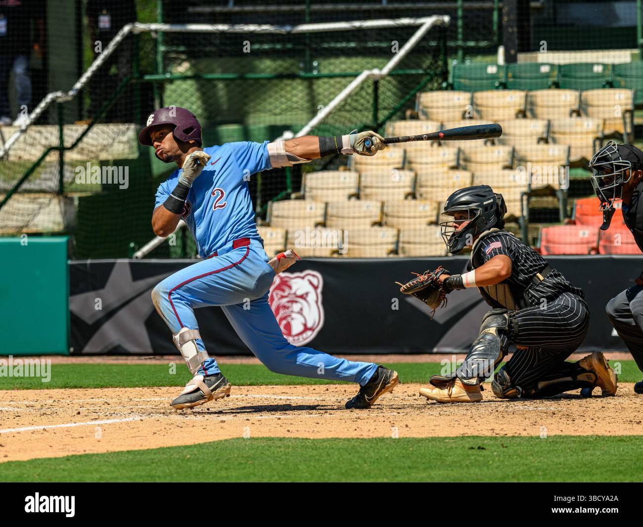 May 21, 2025: BCU utility Jeter Polledo (2) at bat during SWAC ...