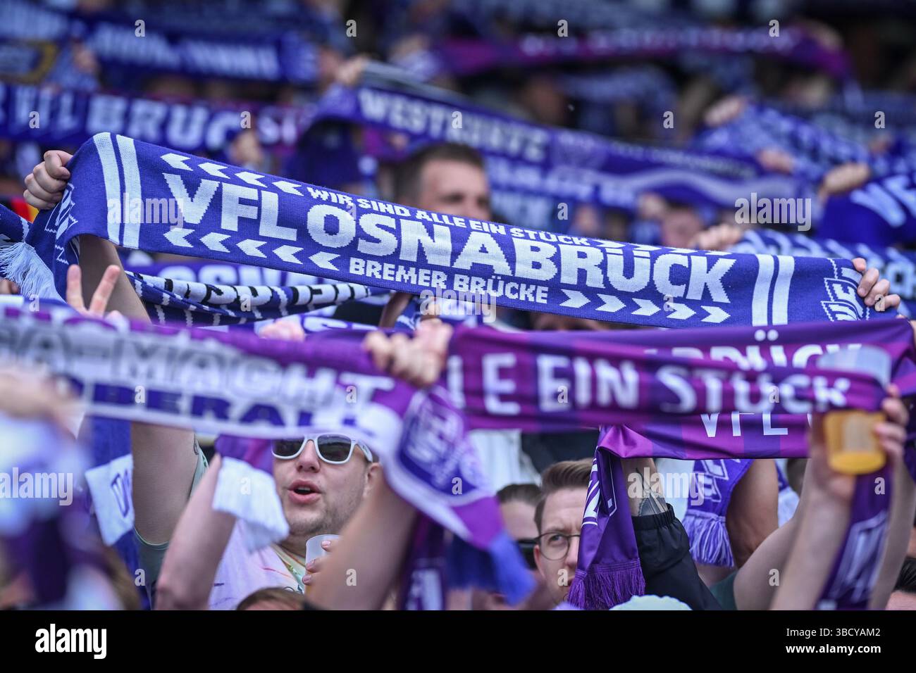 3. Liga - VfL Osnabrück - SC Verl am 17.05.2025 an der Bremer Brücke in ...